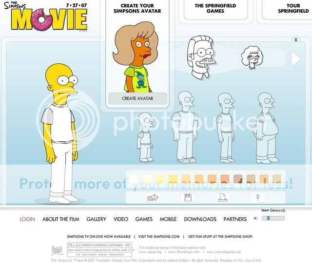 Create Your Own Simpson Caricature/Avatar | GTPlanet