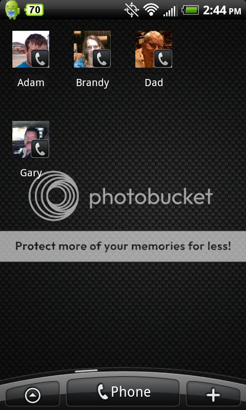 I hate the "Direct Dial" icons in Froyo. Any way to change back to the ...