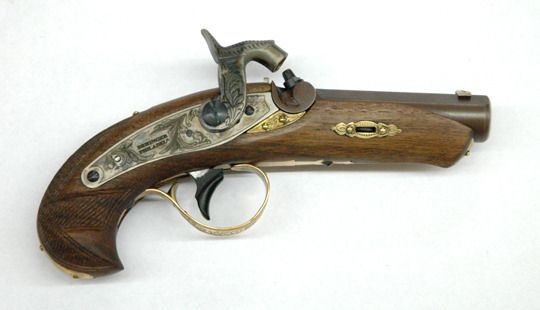 The derringer with which Booth shot Lincoln?