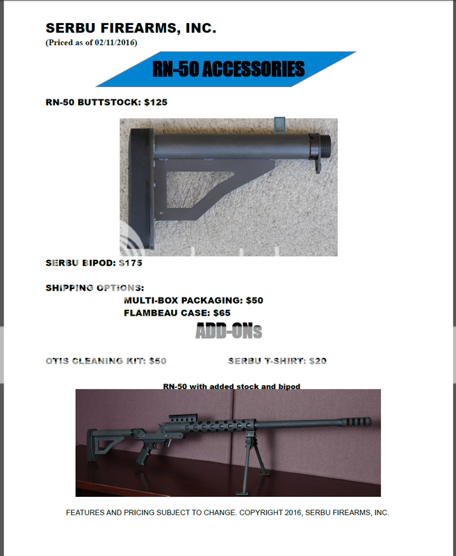 RN-50 by Serbu > 50 Cal > AR15.COM