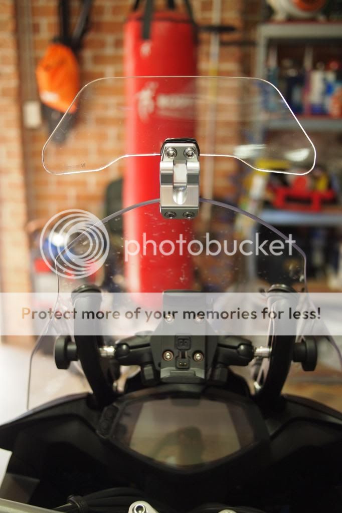 Wunderlich Screen extender / Wind deflector