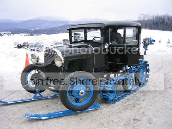 1930 ford coupe...snowmobile | Rat Rods Rule - Hot Rods, Rat Rods ...