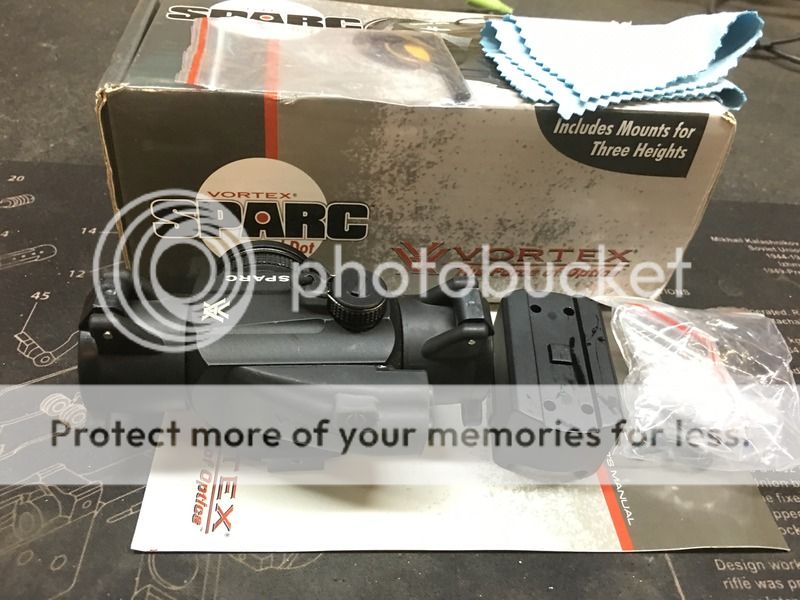 FS: Vortex Sparc 1 w/ Butler Creek Caps - Calguns.net