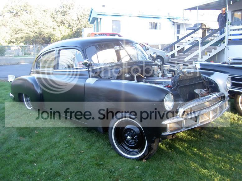 52-54 merc rings on my 50 chevy...new look | The H.A.M.B.