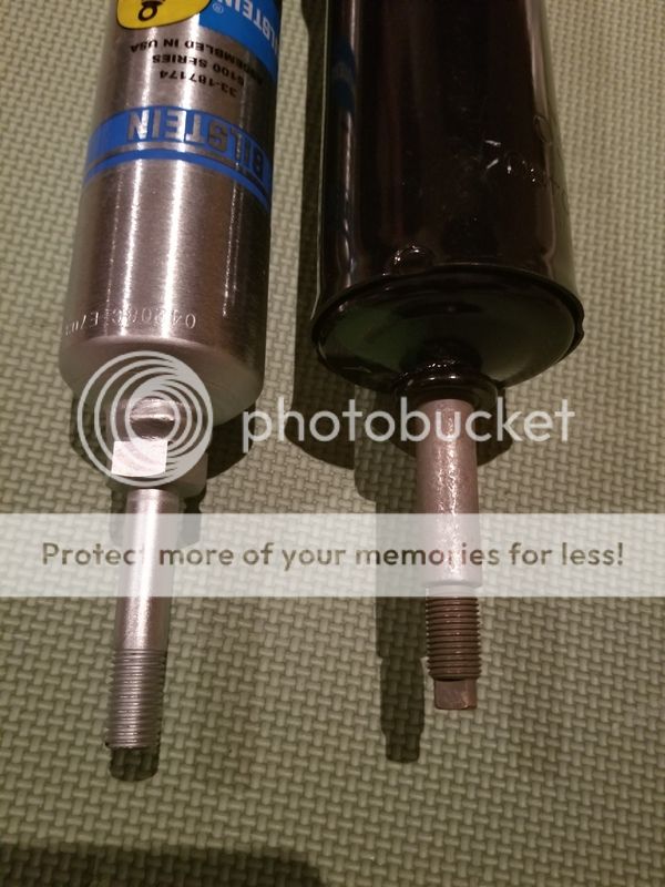 Bilstein 5100 33-187174 VS. OEM LC Tokico FJ80 48531-69417 - Toyota ...