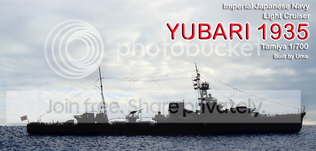 1/700 IJN YUBARI (1935) - The Ship Model Forum
