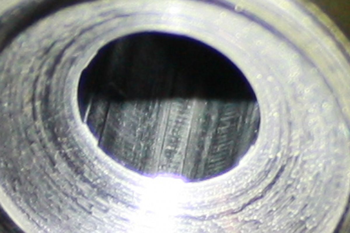 Marks in rifling accuracy issues holding copper new barrel - need help ...