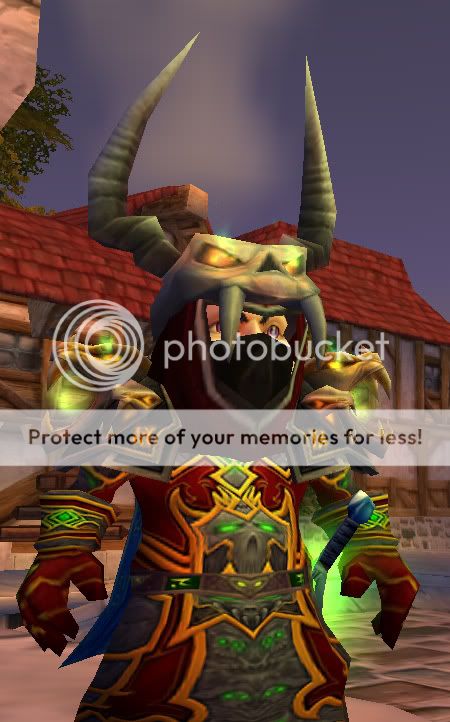 [Cloth] My awesome destro lock : Transmogrification