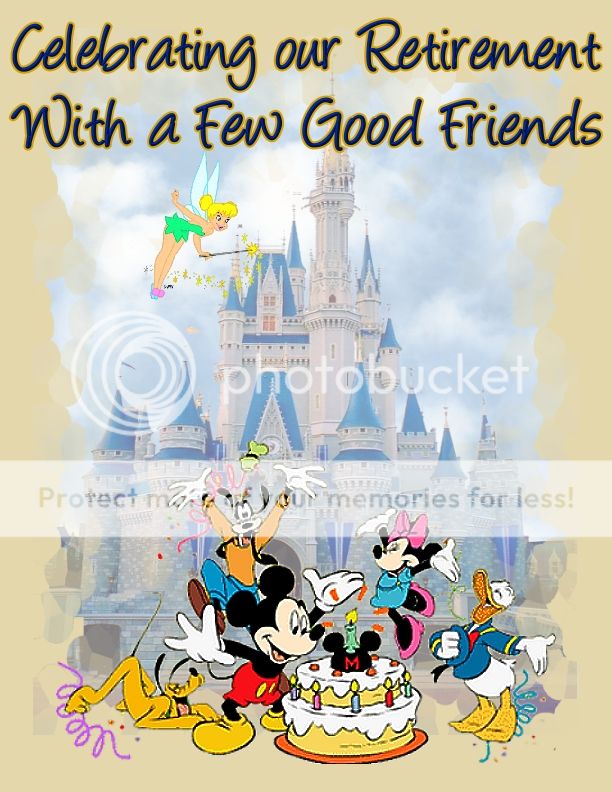 Ideas for celebrating retirement design? | The DIS Disney Discussion ...