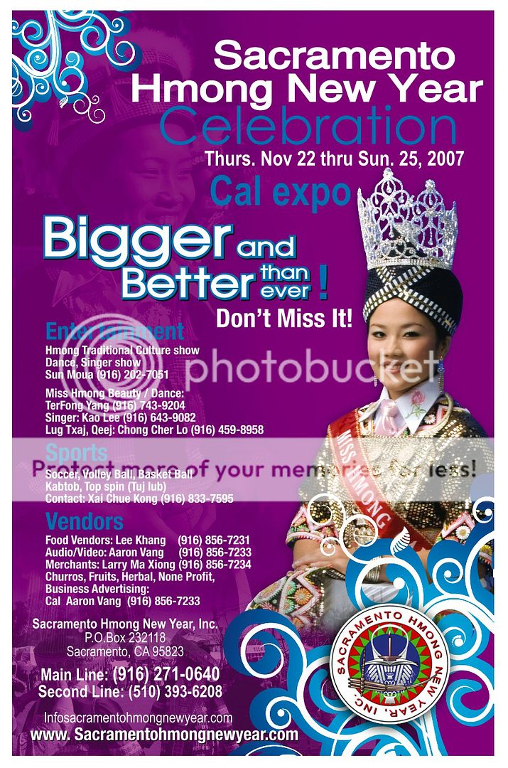 Sacramento Hmong New Year, Inc. - Happy Hmong New Year - 2007-2008