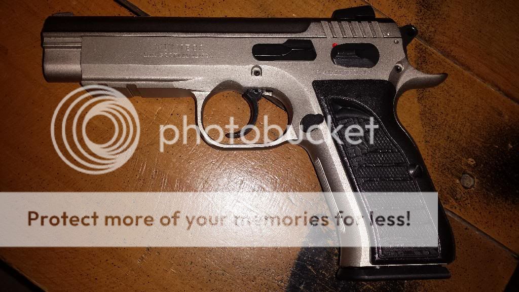 My first Tanfoglio - EAA Witness Full Size Wonder Steel 9mm