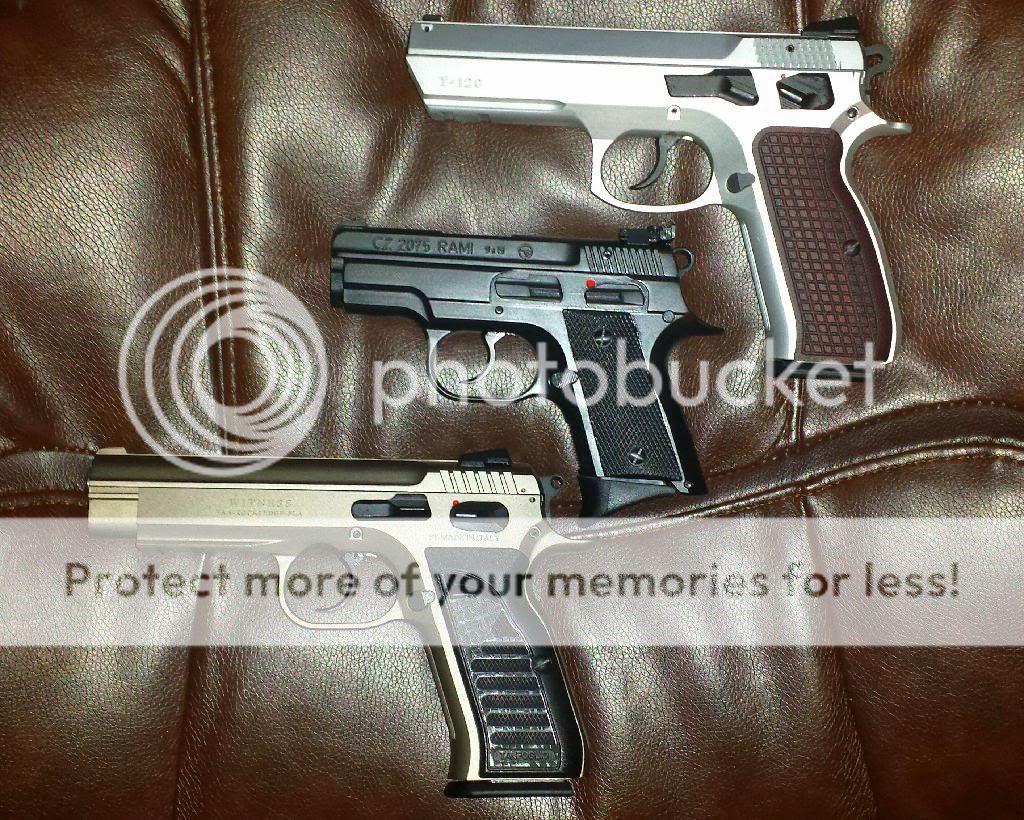 My first Tanfoglio - EAA Witness Full Size Wonder Steel 9mm