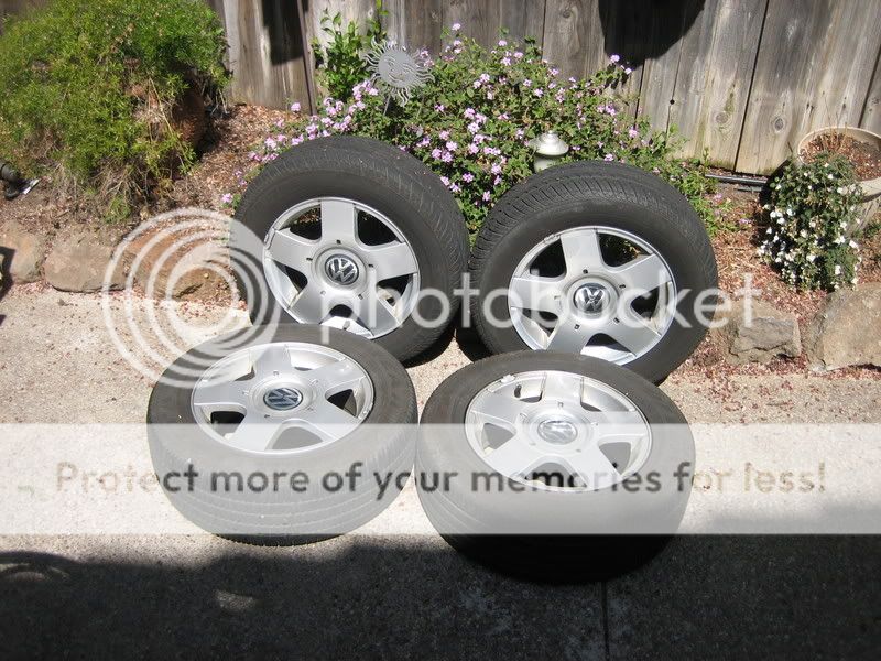4 wheel and tires 5 x 100 OEM mk4 jetta / golf | VW Vortex - Volkswagen ...