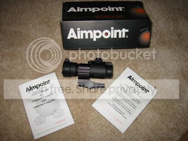 wts: Aimpoint Comp ML2 $300 + QRP mount $40 + carry handle mount $25 ...