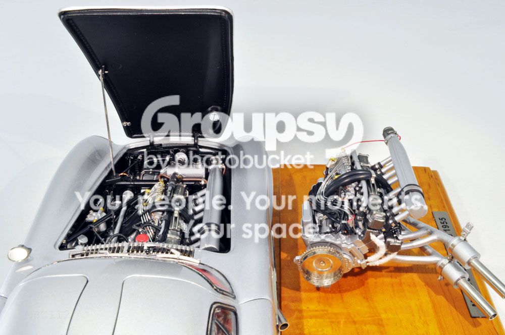1955 Mercedes Benz 300 SLR engine by CMC | DiecastXchange Forum