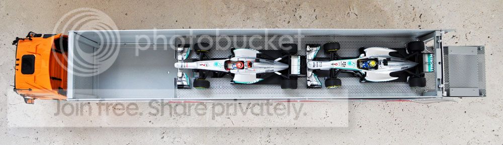 Mercedes Actros + F1AMG Petronas Trailer - Originale Modelle ...