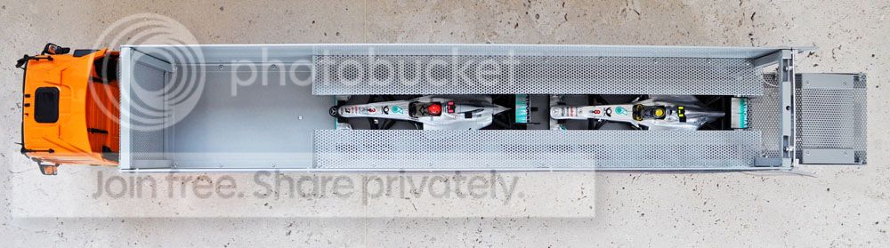Mercedes Actros + F1AMG Petronas Trailer - Originale Modelle ...