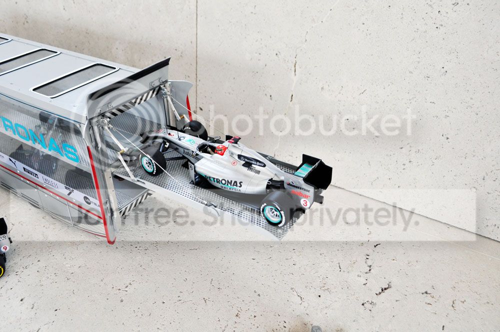Mercedes Actros + F1AMG Petronas Trailer - Originale Modelle ...
