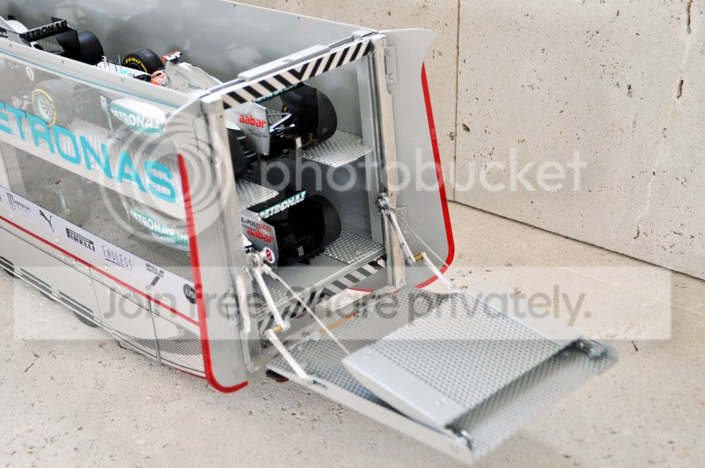 Mercedes Actros + F1AMG Petronas Trailer - Originale Modelle ...