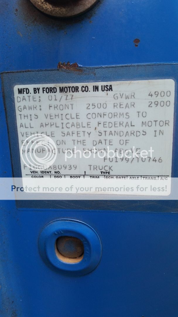 VIN Help - Ford Truck Enthusiasts Forums