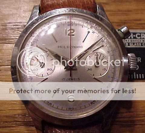 WatchNet: Watch Parts: Paul Raynard Chronograph