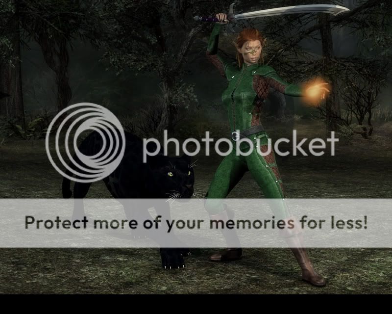 3-D artwork of my Wood Elf Warden | EverQuest 2 Forums