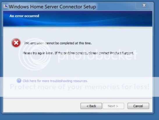 Windows Home Server Forums • View topic - No Connection via Tray Icon ...