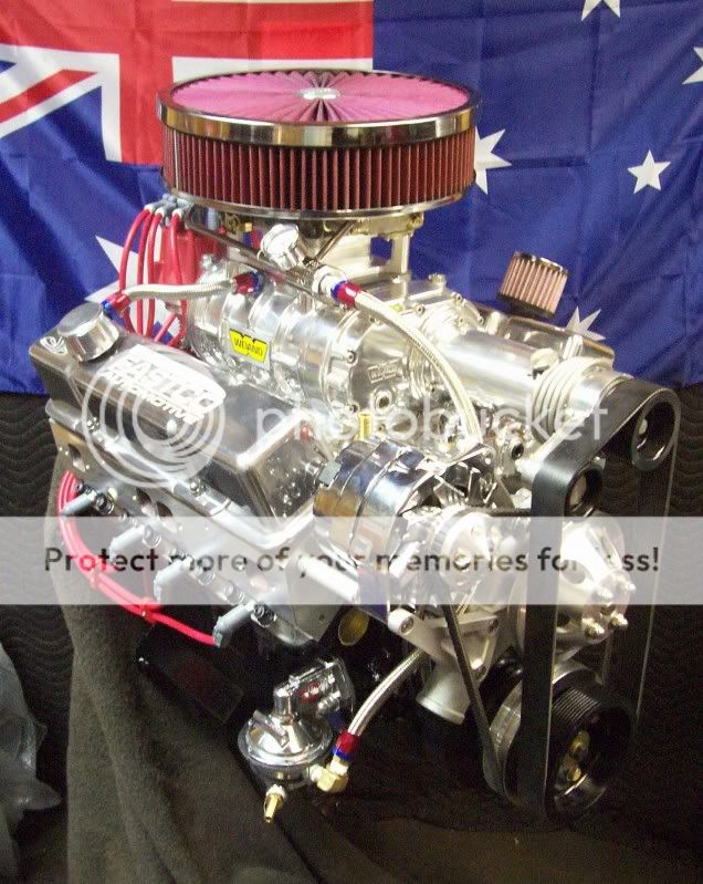 Chevy 355 & 383 cid "SUPERCHAGED" hot rod engines