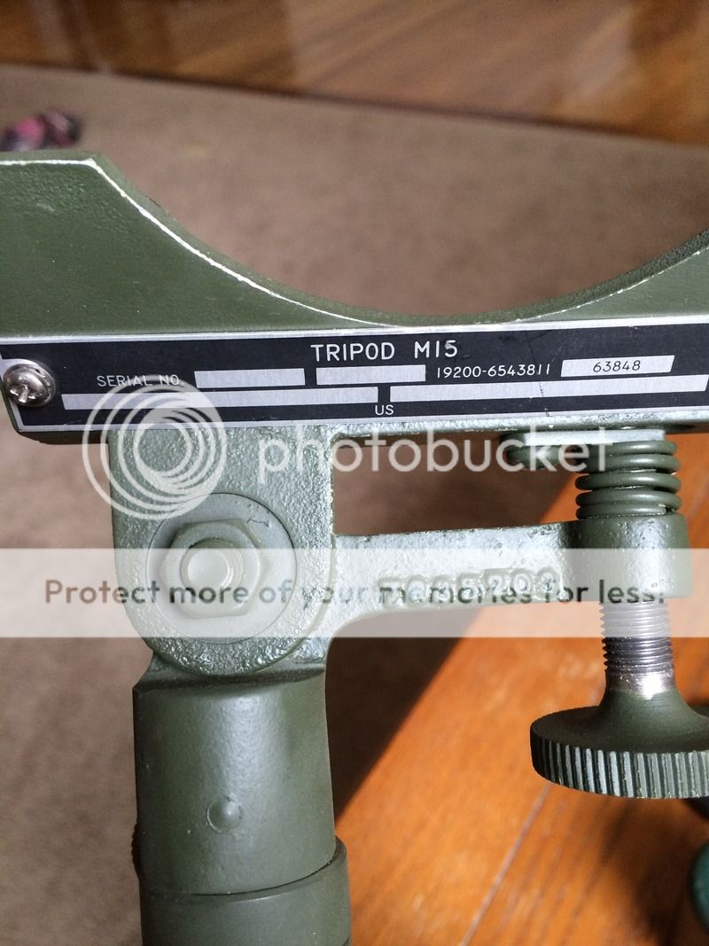 USMC M49 spotting scope and M15 tripod *price dropped* - AR15.COM