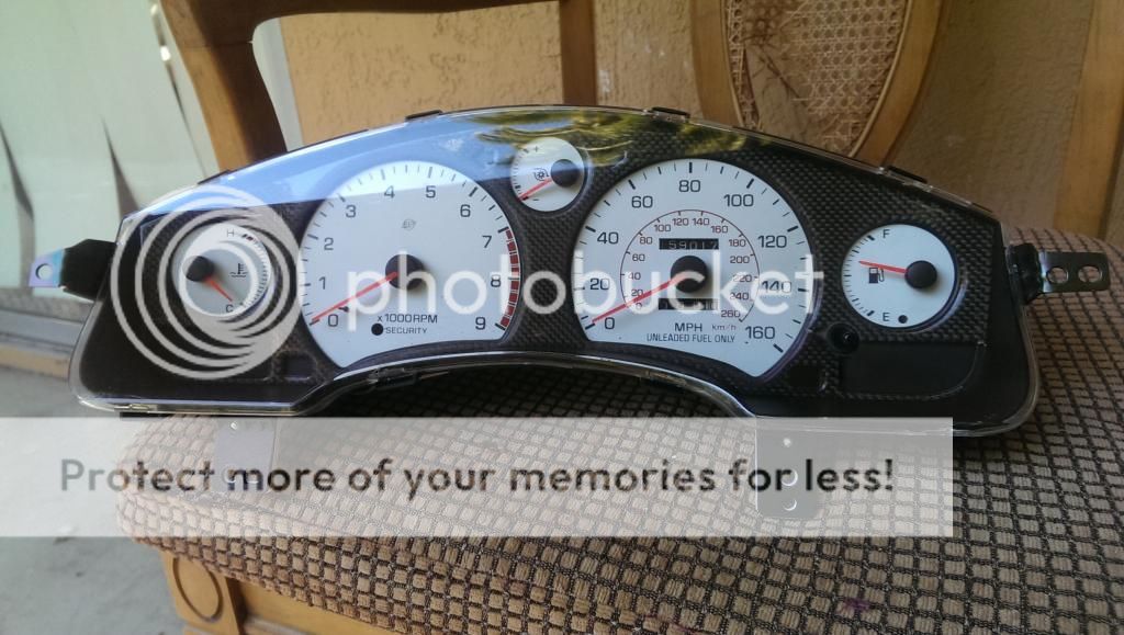 FS: Instrument Cluster with White Faces $140 | MR2 Owners Club Forum