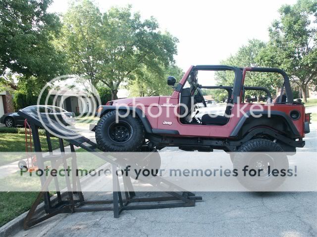 RE 4.5 SF Kit Poser Pics on a Ramp | Jeep Enthusiast Forums