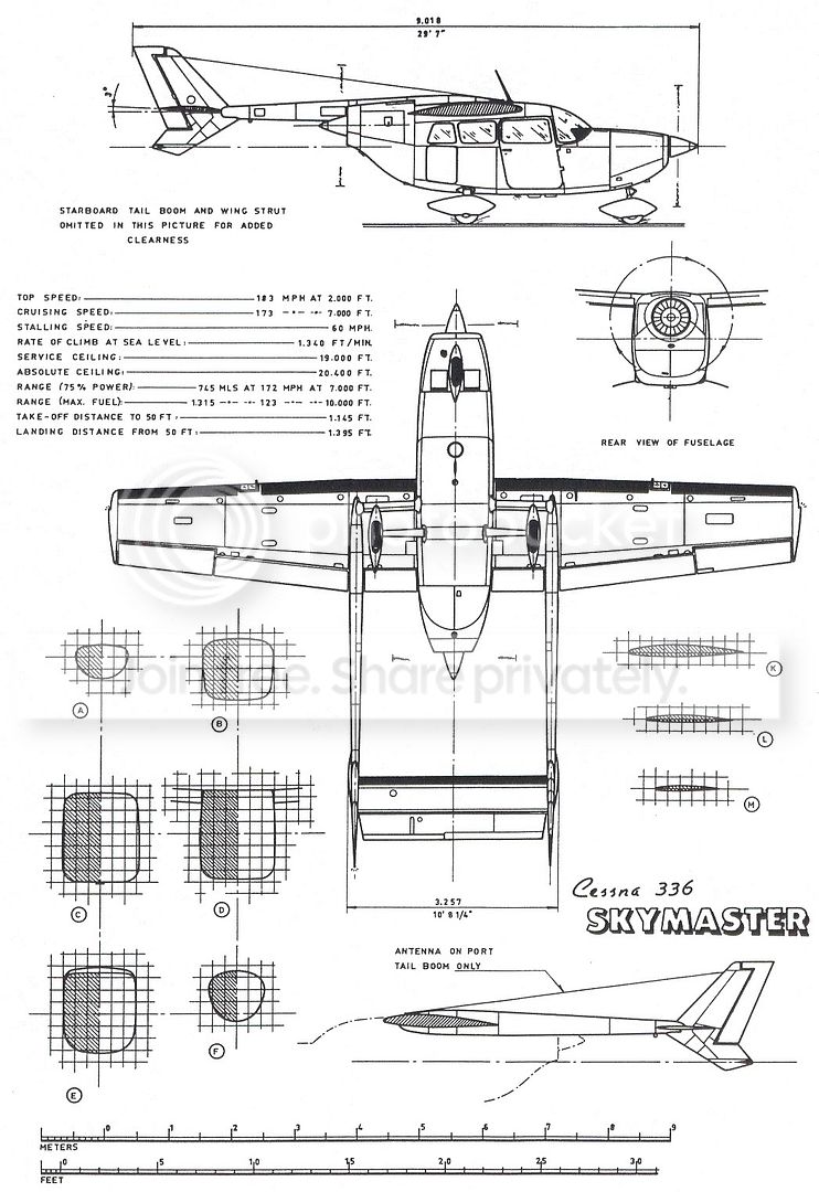 Yoryi (puntocom) - Modelismo y Maquetas - cessna 336/337 skymaster ...