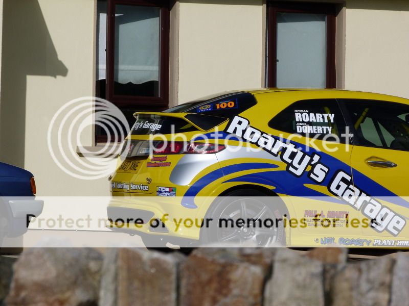 Yellow rally FN2 Roartys garage Donegal Ireland PICS! | 2006+ Honda ...
