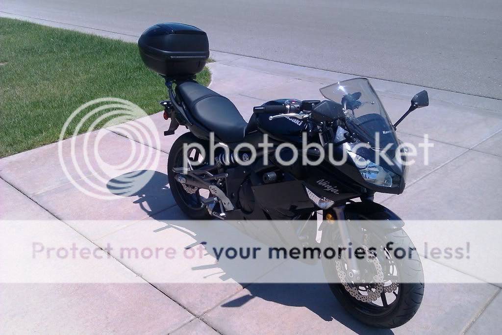 SW Motech Rear Rack Install & Pics | RiderForums.com - Kawasaki ...