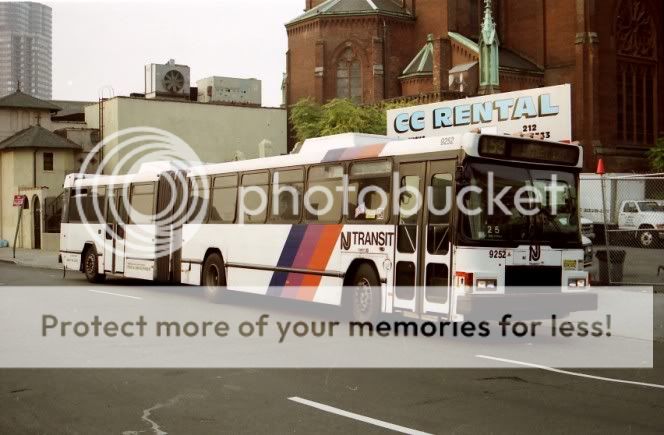 Photos from 2001: New Jersey Transit buses