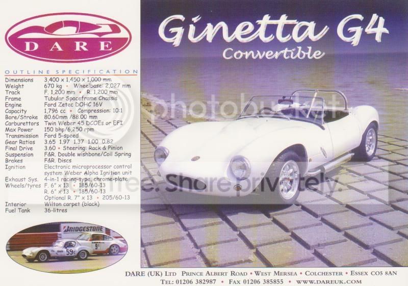 Looking for a Dare G4 - Page 3 - Ginetta - PistonHeads UK